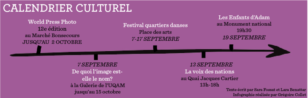 Calendrier Culturel - Le Délit
